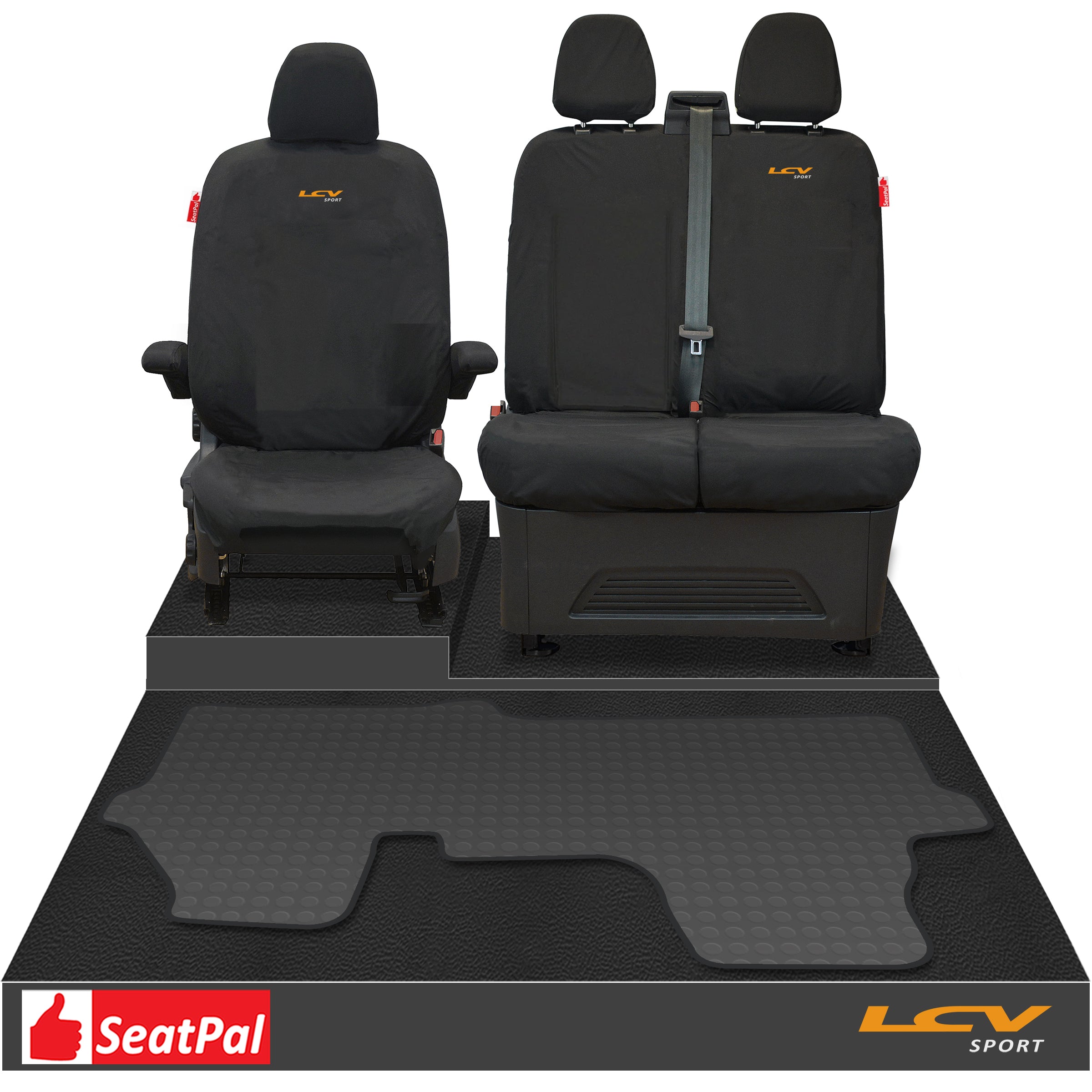 Volkswagen Transporter T7 Panel Van Or Kombi Front 1+2 Tailored Waterp ...